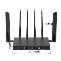 China M2 Interface 5G Wifi 6 Router Openwrt 4g Router With Sim Card for sale