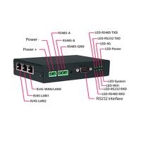 China 12V-48V Industrial 4 G Router 3 Ethernet RJ45 Dual Serial Port RS485 RS232 for sale