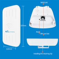 China 300Mbps 4g Lte Outdoor Router Waterproof 4g Wifi Router With Sim Slot for sale