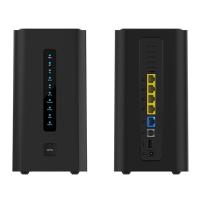 China 1800Mbps 5g Wifi 6 Mobile Router Support WPS Gigabit RJ45 Port for sale