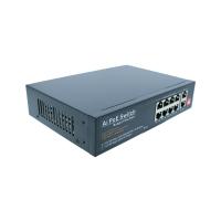 China IEEE 802.3 Industrial Unmanaged POE Switch 8 100M Ports 2 100M Uplink Ports for sale