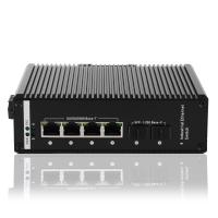 China 2 SFP Industrial Managed POE Switch 48-56V DC  Ieee 802.3 Af Switch for sale
