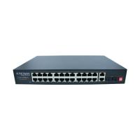 China Unmanaged Intelligent Smart Poe Switch 24 Port IEEE802.3  IEEE802.3u  IEEE802.3x for sale