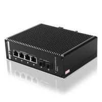 China IEEE 802.3af/At Industrial Network Switch Poe 2 SFP Port 4 POE Port for sale