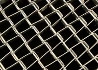 China Food Processing Heavy Duty Stainless Steel Flat Wire Conveyor Belt Mill Finish for sale