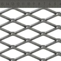 China Flattened Carbon Steel Expanded Metal Sheet For Machine Guard Panels for sale