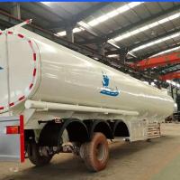 China New Oil Semi Trailer Liquid Discharging Tanker Semi Trailer Water Tanker Trailer for sale