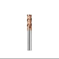 China Milling Cutter with Nano-coating for CNC machining CNC Milling Tool Tungsten Steel Four-edge for sale