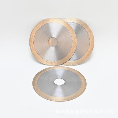 China Diamond Saw Blade for Cutting Steel Glass Ceramic Rock Slabs at a Low Price 105mm Sintered Ceramic Tile Ultra-thin for sale