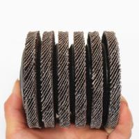 China Grinding Disc Thickened Flap Disc for Louvers 100° angle Grinder Polishing Disc Flat Abrasive Cloth Wheel for sale