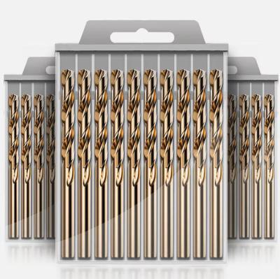 China Hexagonal Shank Twist Drill Bits High-speed Steel Cobalt-containing Drill Bits for Stainless Steel Twist drills for sale