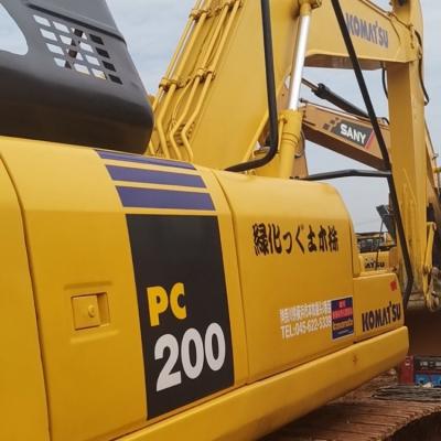 China Used Excavators Second Hand Excavators Komatsu PC200 Excavator Japan Excavators for sale