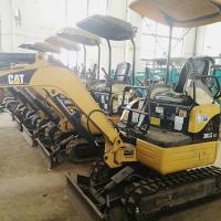 China Used Caterpillar 302 Small Excavators Second Hand Mini Caterpillar Excavators for sale