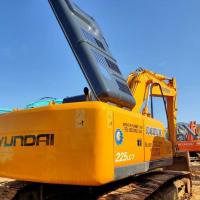 China Used Excavators Hyundai 225 Excavator Second Hand Hyundai Cheap Price Excavator for sale