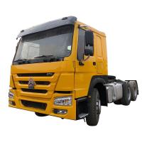 China Second Hand Truck Tractor Sinotruck 10 Wheels 375HP Used Tractor HOWO Tractor Head for sale