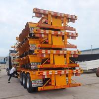 China 45ft Container Transport Trailer Semi Trailer Truck Semi-trailer 40 feet Trailer for sale