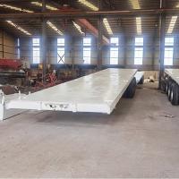 China 40ft Container Flatbed Semi Trailer 40 feet Truck Semi Trailer Flatbed Trailers for sale