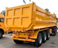 China U Type Semi Trailers 80 tons Truck Semi Trailers U Type Dump Truck Semi Trailers for sale