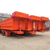 China Dump Semi Trailer Self-unloading Semi Trailer Big Semi Trailer Heavy Duty Trailer for sale