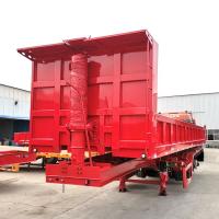 China Dump Semi Trailer Self-unloading Semi Trailer Big Semi Trailer Heavy Duty Trailer for sale