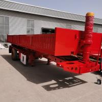 China Self-unloading Semi Trailer Dump Truck Large Truck Trailer Semi Trailer for Africa for sale