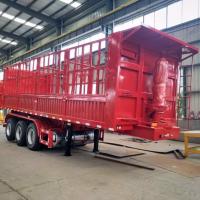 China Self-unloading Semi Trailer Dump Truck Large Truck Trailer Semi Trailer for Africa for sale