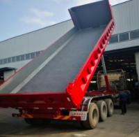 China Self-unloading Semi Trailer Dump Truck Large Truck Trailer Semi Trailer for Africa for sale