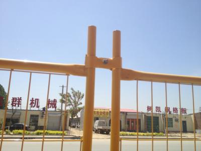China Construction Temporary Fencing Easy Portable Fortress Fence Panels 2.1m x 2.4m Mesh 60mm*150mm diameter 3.5mm for sale