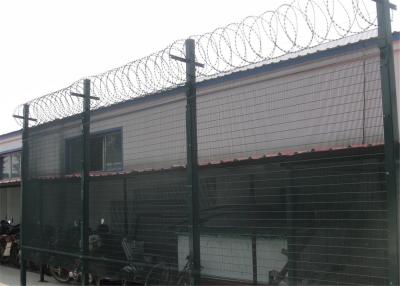 China 12.70mmx76.20mm*4.00mm wire diameter 358 high security mesh fence for sale