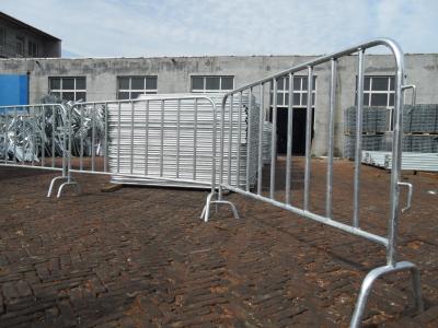 China Hot Dipped Galvanized Crowd Control Barriers for sale
