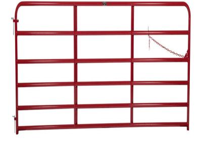 China STANDARD 6 BAR GATE*1 3/4″ O.D. round tubular steel for sale