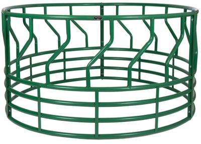 China Powder Coated SUPER DUTY 5-RING ROUND BALE FEEDER for sale