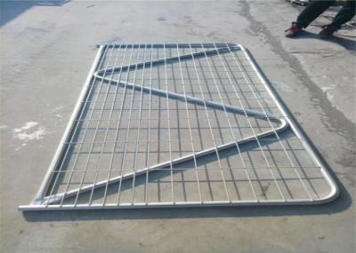 China 2400M X 1170MM 1 vertical tube10ft 12ft 14ft galvanized 25 NB N Stay Farm Gate Fence for Australia for sale