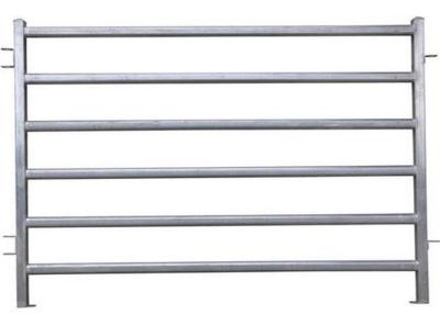 China Australia Standard Oval Tube 2100 X1800 Galvanized Cattle / Horse Yard Farm Gate Fence for sale