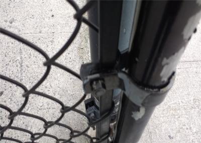 China Galvanized PVC Coated Security Chain Link Mesh Fence for sale