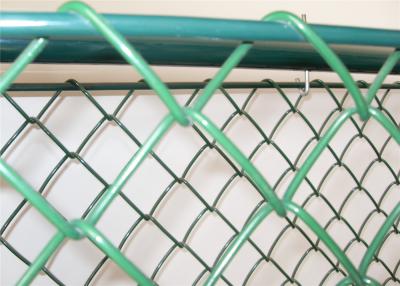 China PVC coated sports field chain wire fence ,chain mesh fence for sale