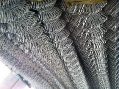 China Pvc Coated Cyclone Wire Chain Link Fence 1.5mm To 5.00mm  Diameter Woven Mesh for sale