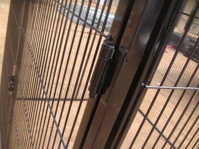 China dog kennel, cheap chain link dog kennels,Chain Link Portable Yard Kennel for sale