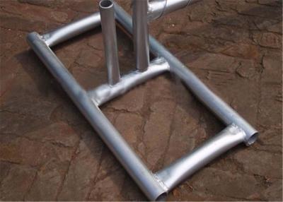 China 8'x12' chain link fence panels for constructions frame tubing 1½