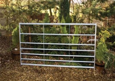 China HDG Farm Gate 32*1.6mm round pipe 12x4ft size horse corral fence farm gate fence for the USA for sale