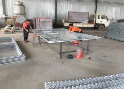 China 6'x12' temporary chain link fence panels tubing  1⅜