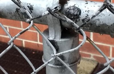 China Chain link wire mesh fence 2m x 15m per roll mesh ：50mm x 50mm PVC Coated Hot Dipped Galvanized for sale