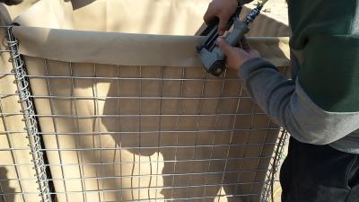 China mil 9 Military Defensive Hesco Barriers for sale