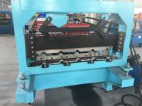 China 7.5KW Single Layer Roll Forming Machine 18m/min 3.5T Roof Panel for sale