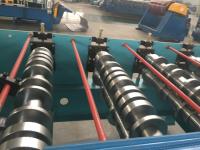 China 7.5KW Single Layer Roll Forming Machine 18m/min 3.5T Roof Panel for sale