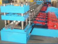 China 5m/min Highway Guardrail Forming Machine , Galvanized Sheet Roll Forming Machine for sale