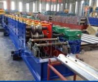 China 5m/min Highway Guardrail Forming Machine , Galvanized Sheet Roll Forming Machine for sale