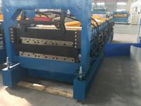 China Aluminium 0.4mm Double Layer Roll Forming Machine for sale