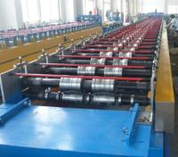 China 12m/Min Metal Sheet Roll Forming Machine , Steel Decking Floor Roll Forming Machine for sale