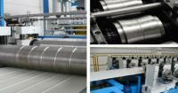 China Automatic Continuous PU Sandwich Panel Machine Roller Shutter Forming Machine for sale
